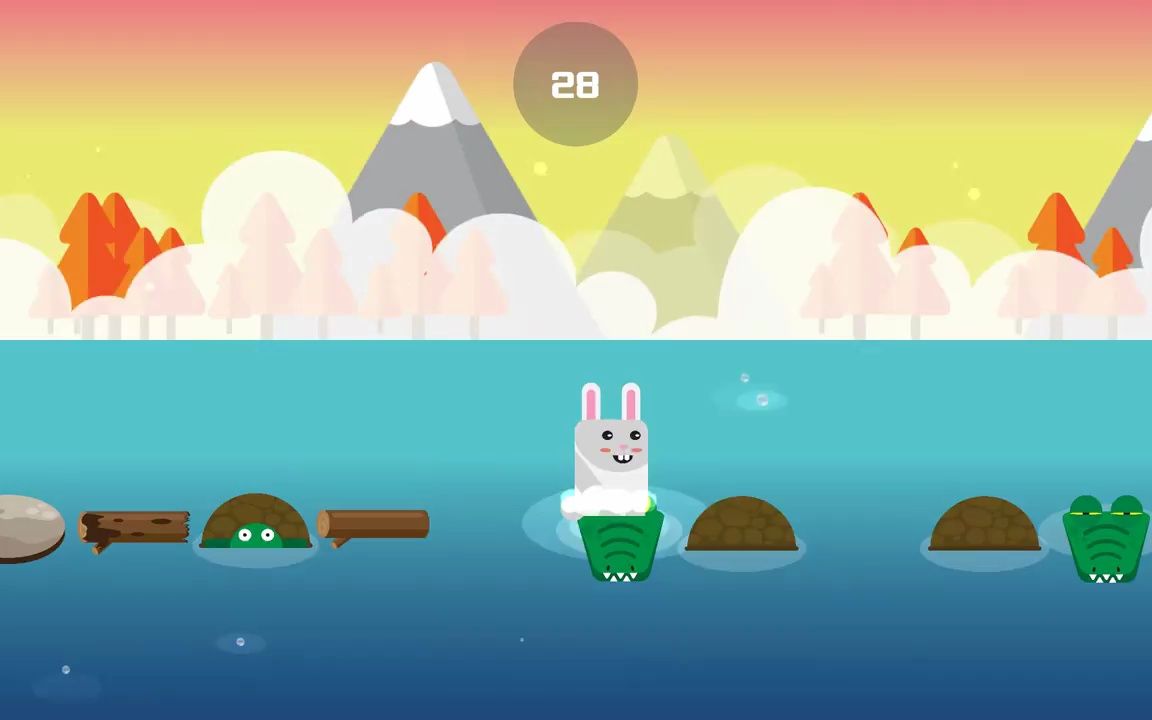 【unity3D】Blocky rabbit jumping卡通兔子跳跃套件