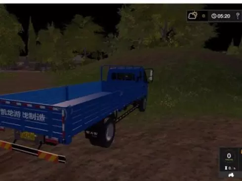 模拟农场17 WAW五征奥驰-2000中卡低栏版载货卡车MOD