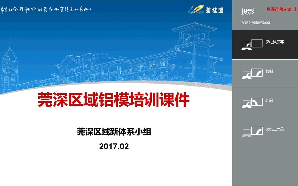第2节-莞深区域铝模深化设计标准化