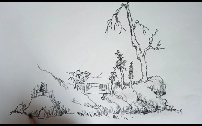 【速写】山水风景练习
