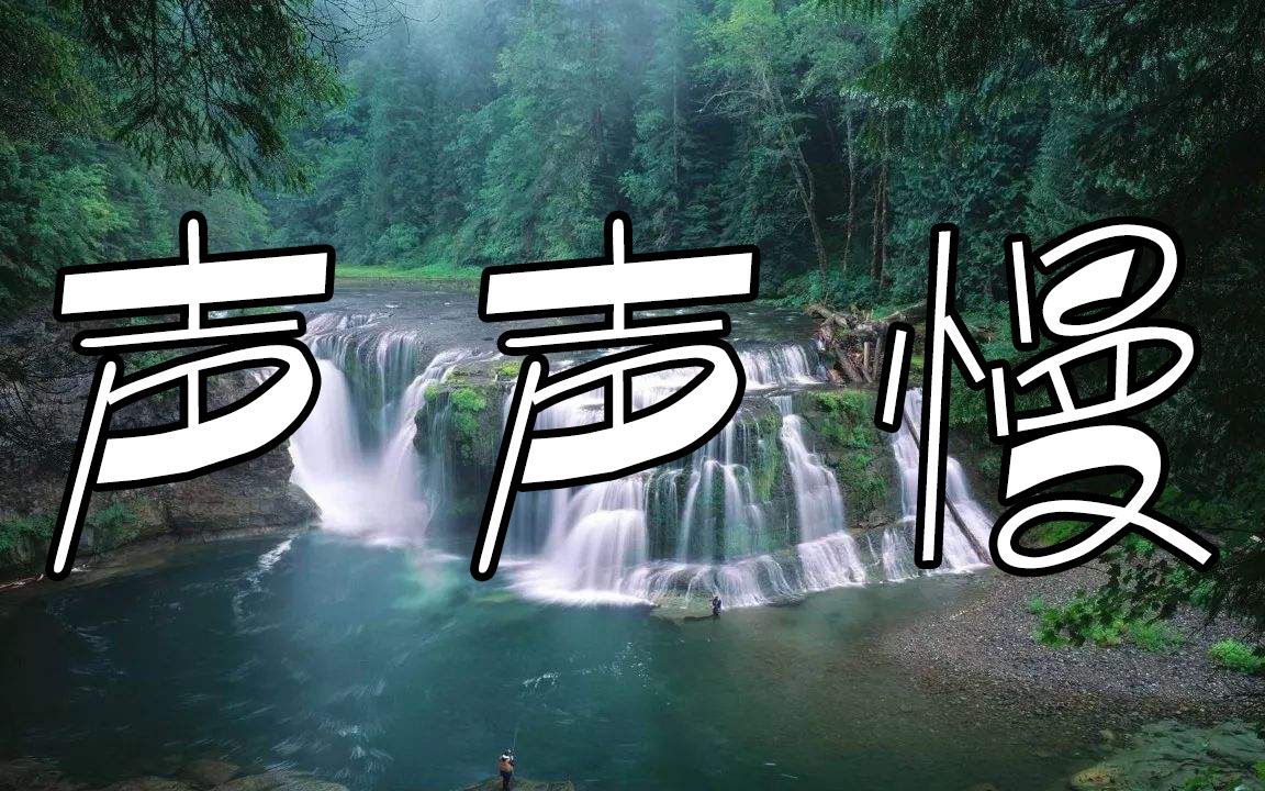 最近很火的歌曲《声声慢》