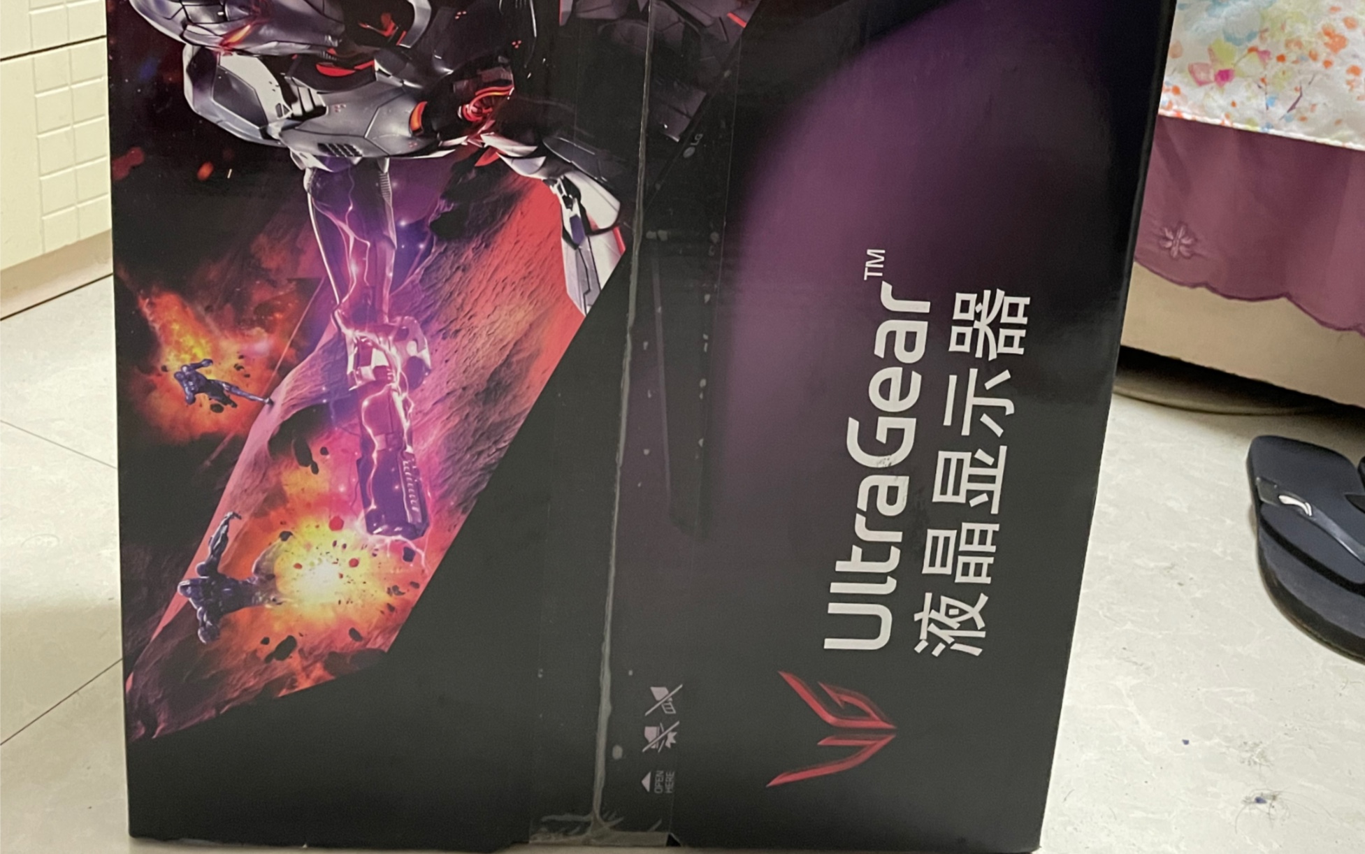 LGgp83b显示器开箱及感受,还不如以前用的aocq27g2sd好用