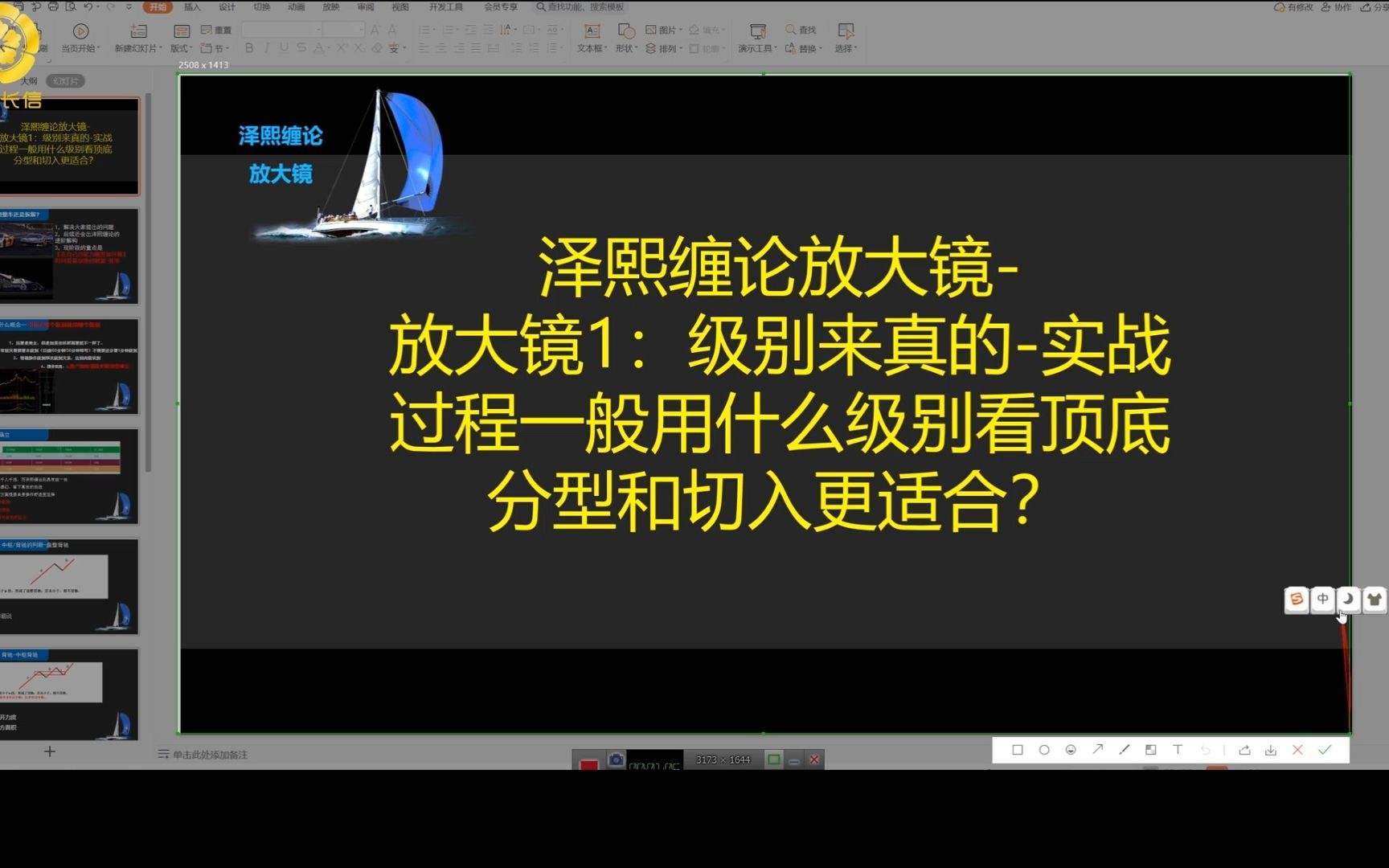 第一次有人把缠论级别讲透彻了