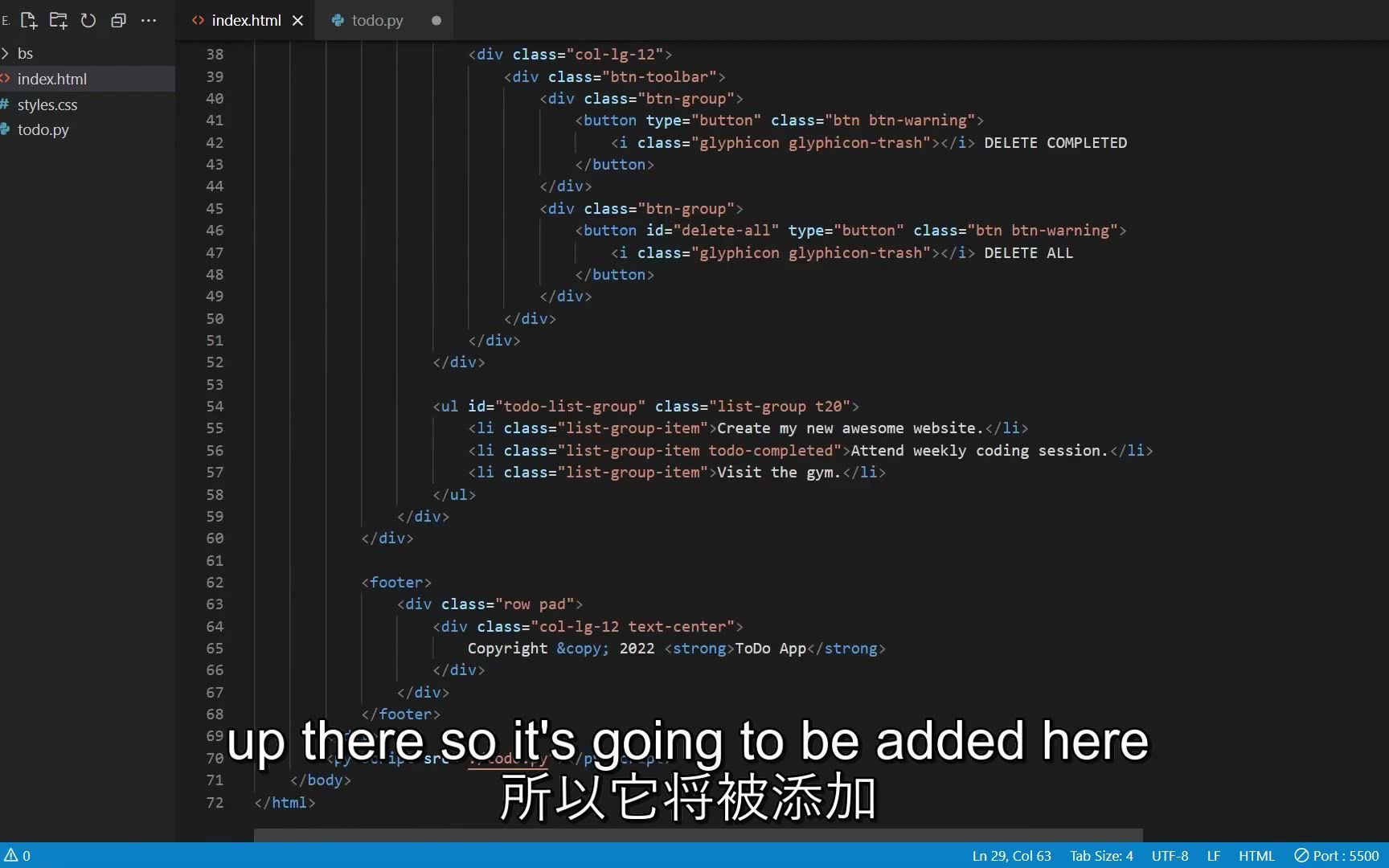 【中英字幕】在 HTML 中用 Python 完全替换 JavaScript