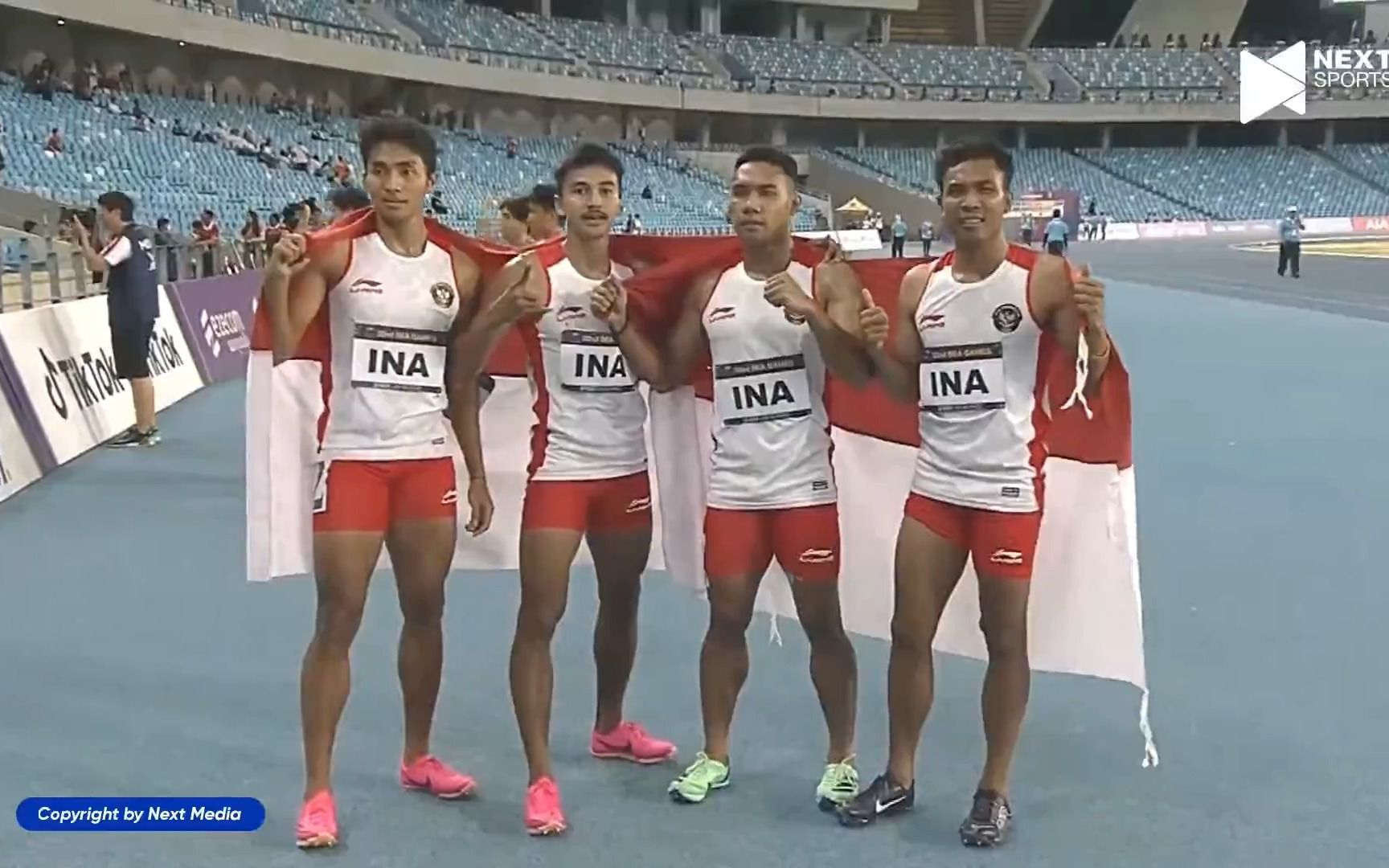 印尼39.11秒险胜泰国39.13马来西亚、新加坡39.36并列第三2023...