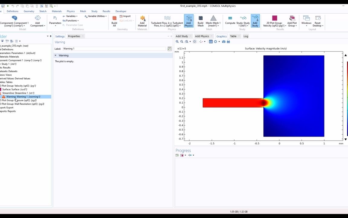 9 - Comsol Multiphysics 后处理多个结果云图(plot)