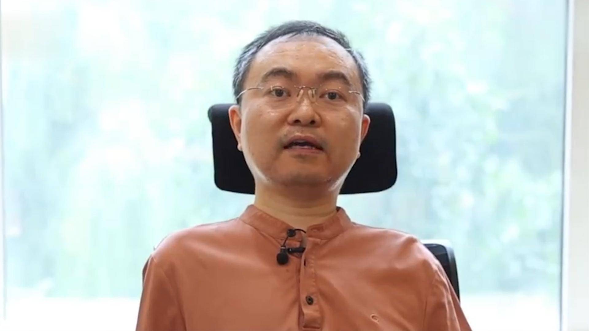 蔡磊渐冻症病情接近终末期,失声前录下视频:我的精神永远自由