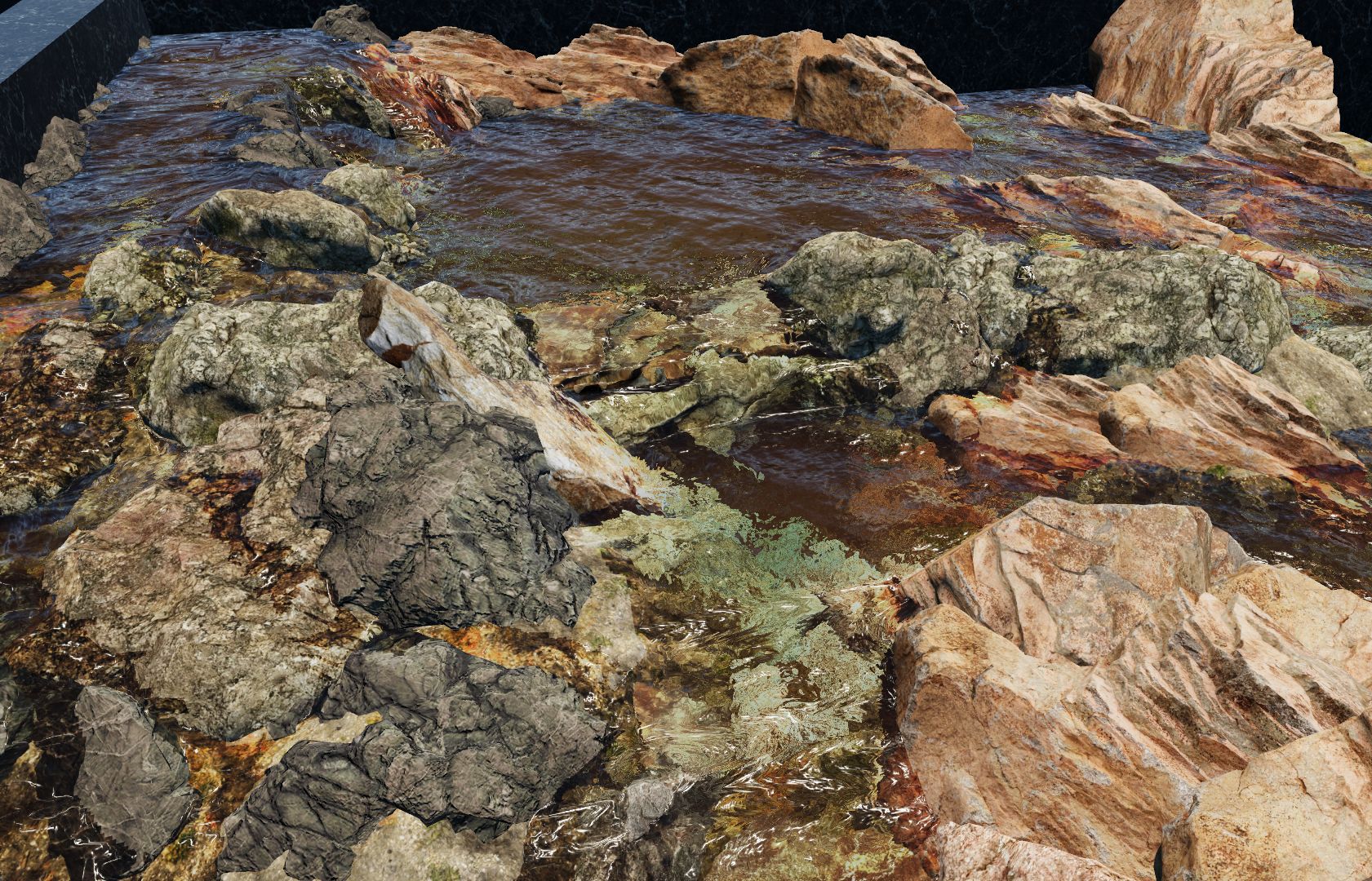 浅水模拟~还原水体淹没及洪水模拟仿真场景