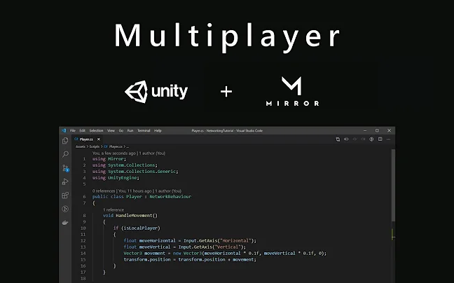 Unity实现联机功能 Unity + Mirror Networking Tutorials