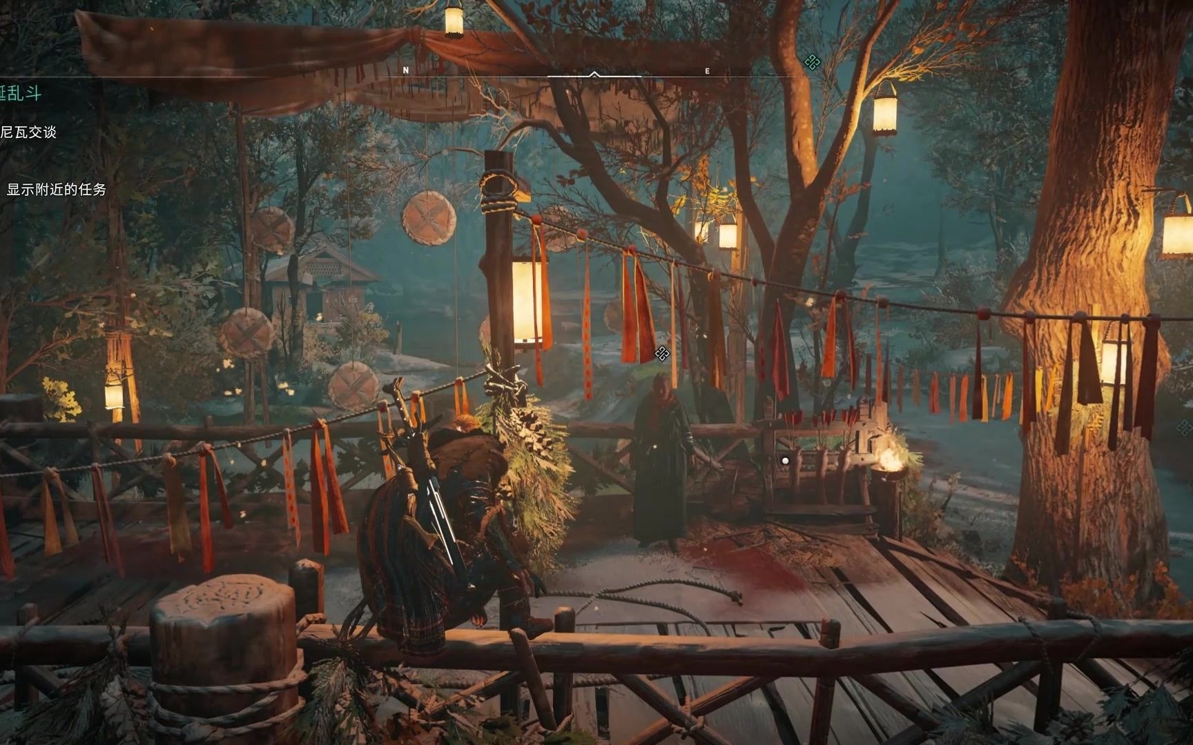 保留前作的隐藏高帅跑酷动作【刺客信条英灵殿】