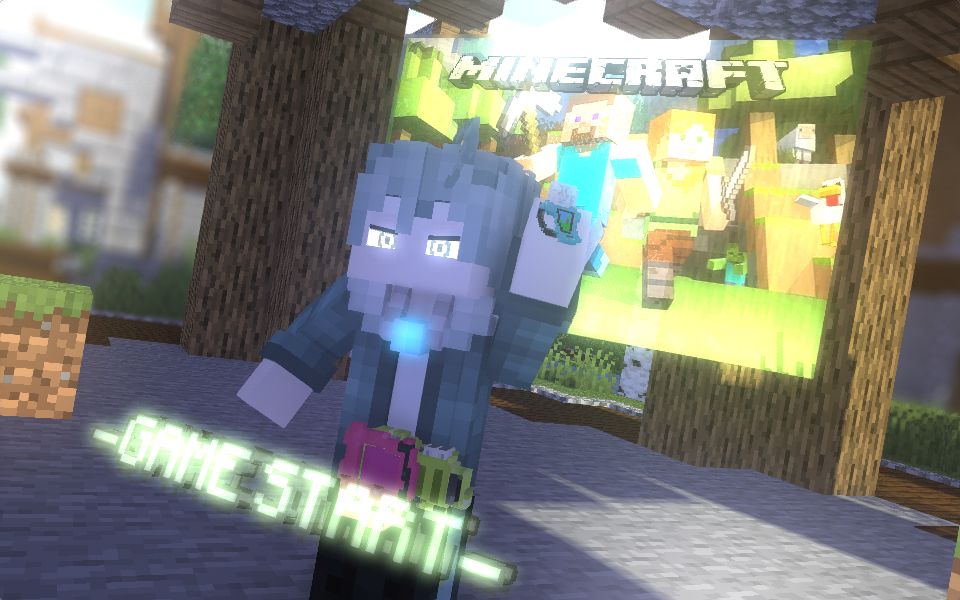 【minecraft动画】假面骑士 变身!我的世界玩家Lv.1