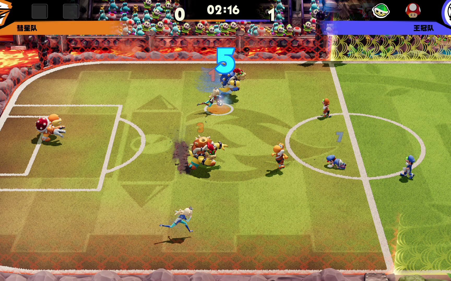 【switch】马里奥激战前锋联机1080P 60帧高清实况体验