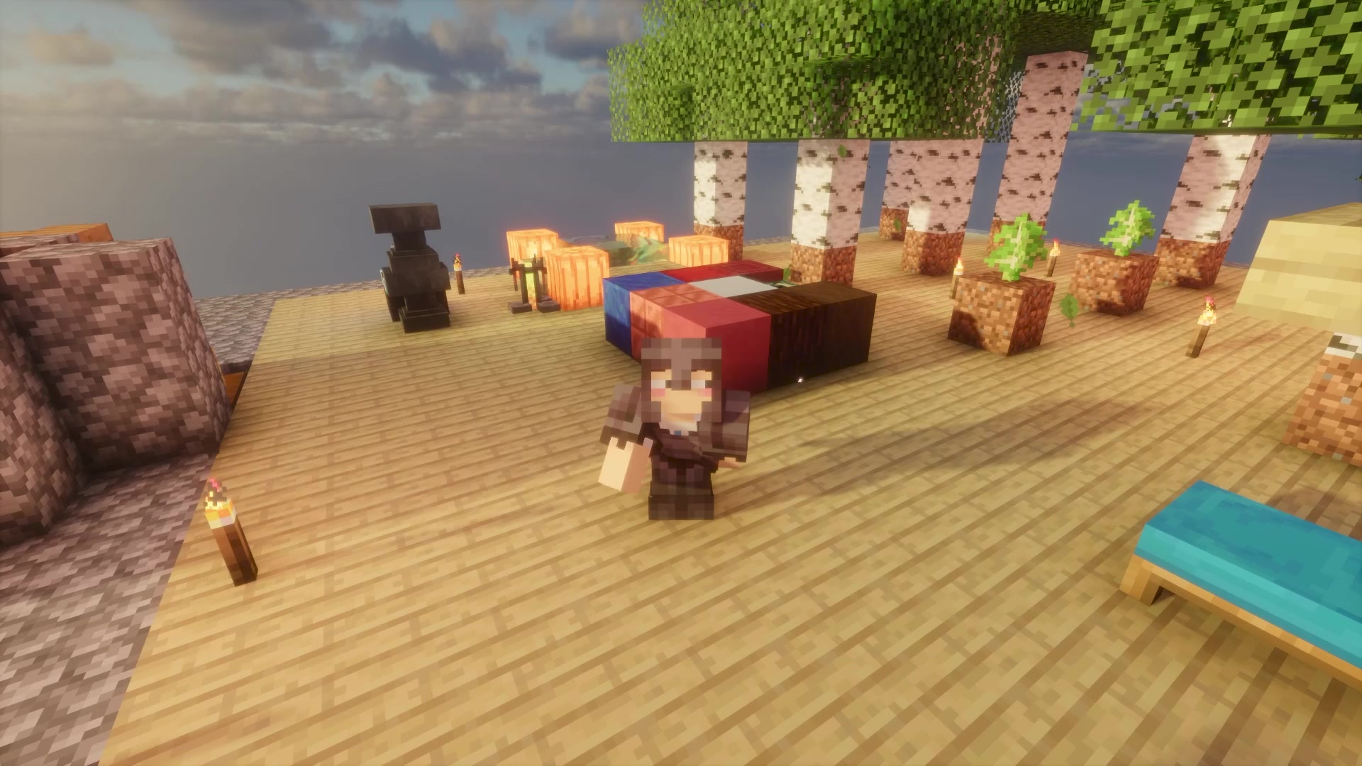 MC九选一随机空岛生存2 #我的世界 #Minecraft #灰机咕咕