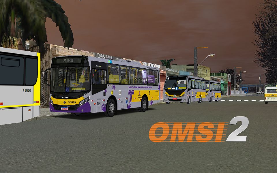 OMSI2 #54 圣保罗真实地图试玩 | MAPA PONTE RASA – ZL V3 | ...