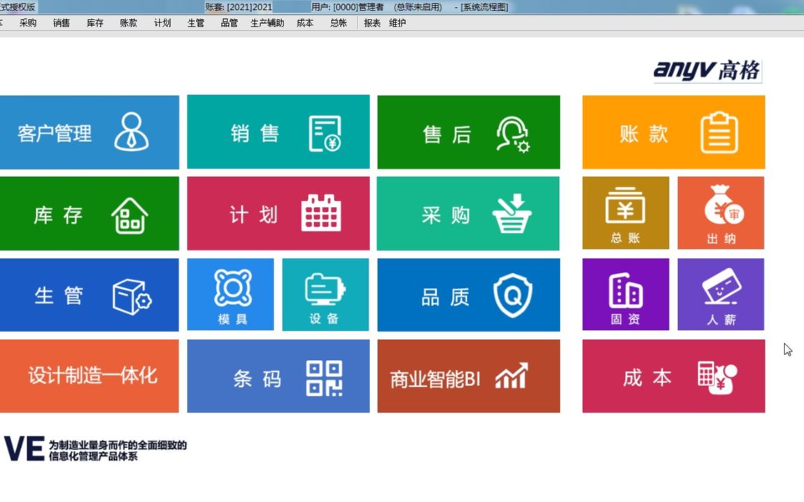 08.02.01厂内工单-高格ERP软件高格供应链系统