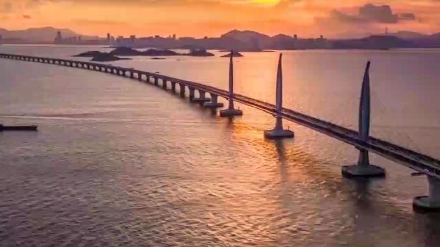 世界上最长的跨海大桥:港珠澳大桥