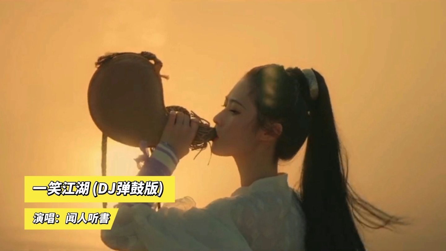 宝藏歌曲《一笑江湖》 DJ版,江湖一笑浪滔滔 红尘尽忘了。
