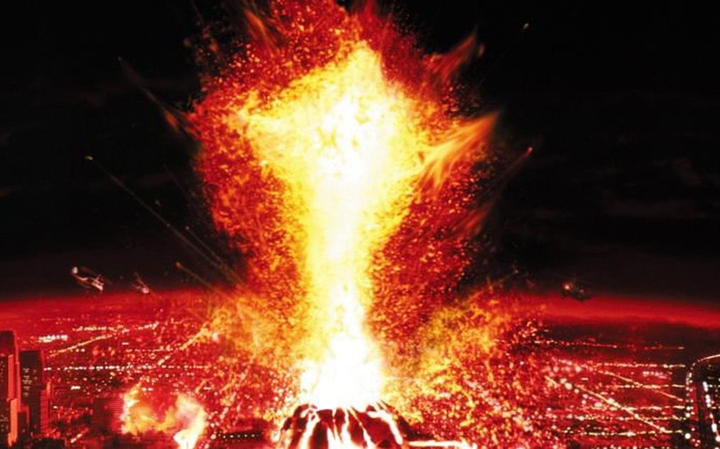 地底火山爆发,岩浆代替水充斥城市大小管道,末日危机即将到来《活火...