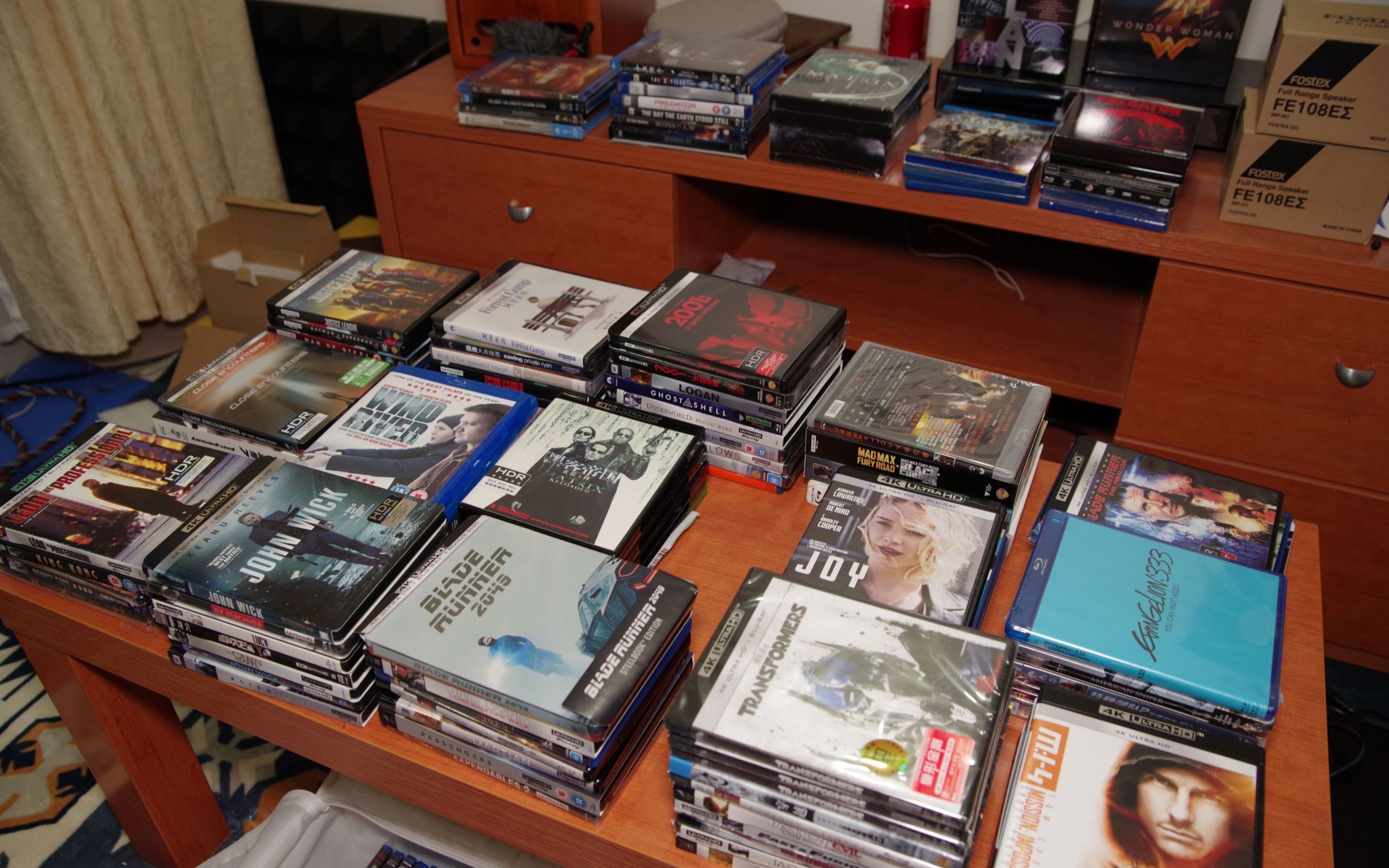 【正版蓝光吧】个人蓝光电影收藏+2018年年度4K蓝光盘点