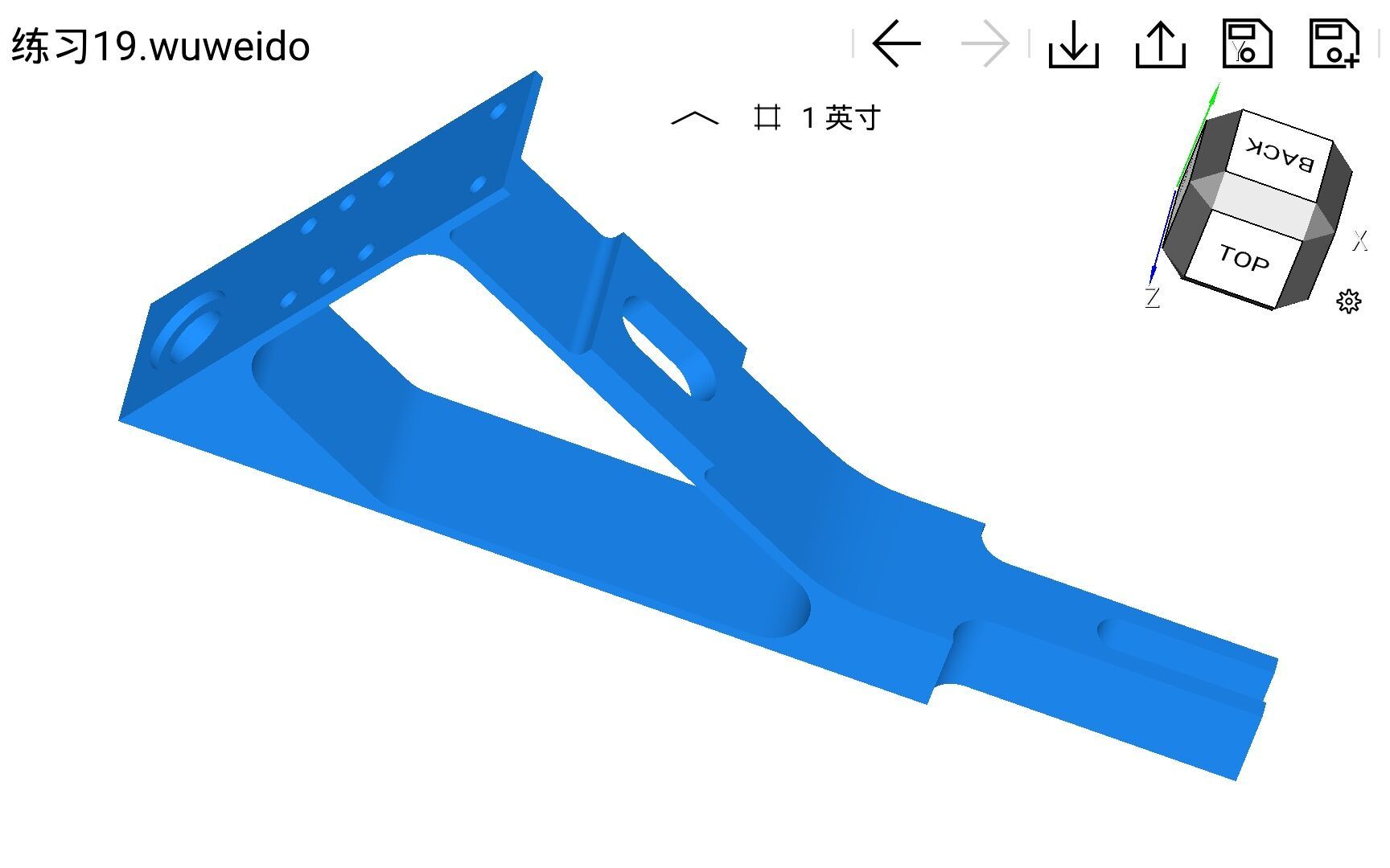 CAD建模号 | 案例 - 机架零件建模