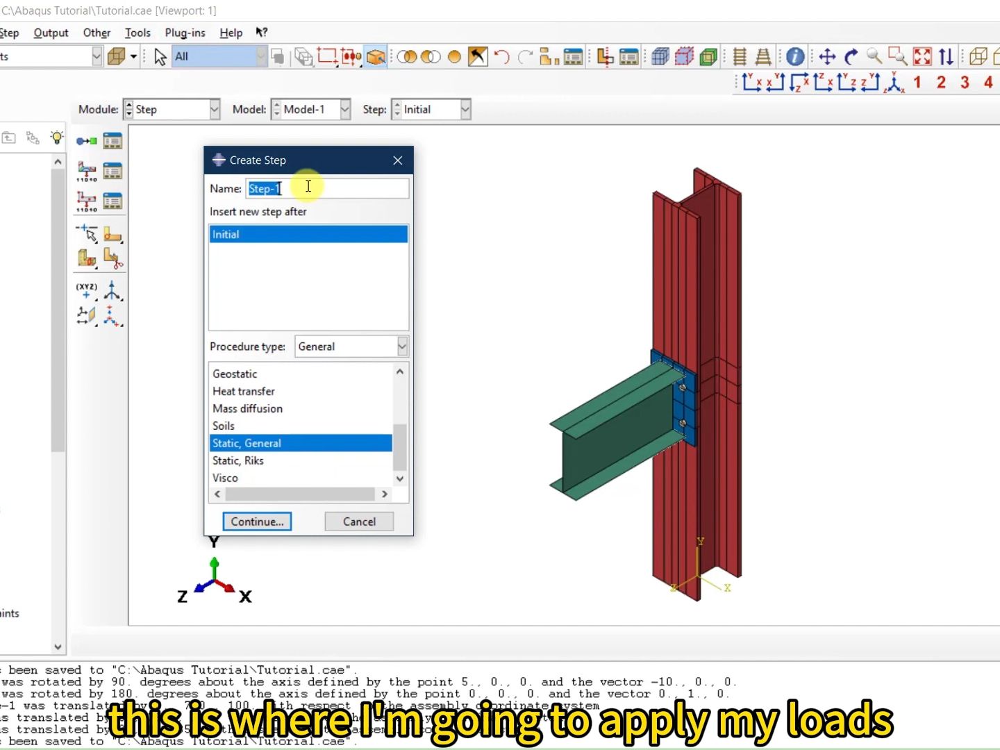 ABAQUS教程-钢结构螺栓连接(十二)