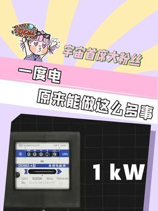 所以我的电费这么贵,谁偷我电了! #冷知识 #一度电 #生活