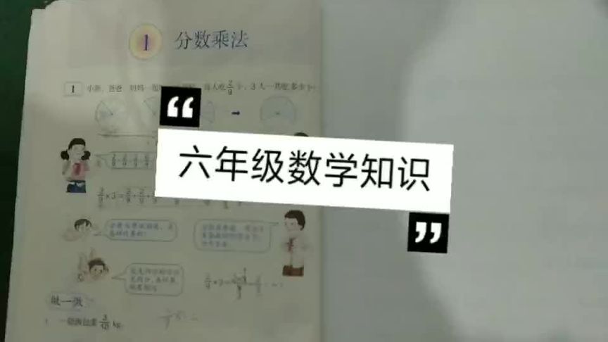 知识点-分数乘整数微课