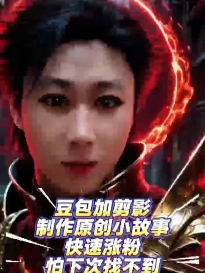 豆包加剪映制作原创小故事,完整版教程#文字跟随人物出现 #软件分享 ...
