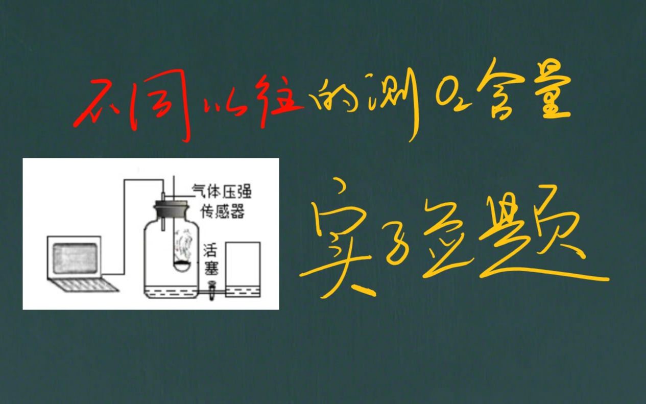 【初中化学】做一道不太一样关于“测定空气中氧气含量”的实验题