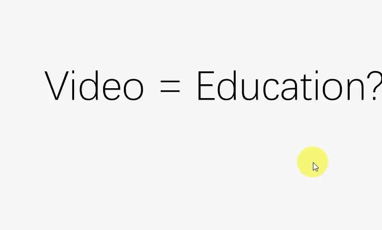 大学MOOC慕课效果如何?视频=教育?