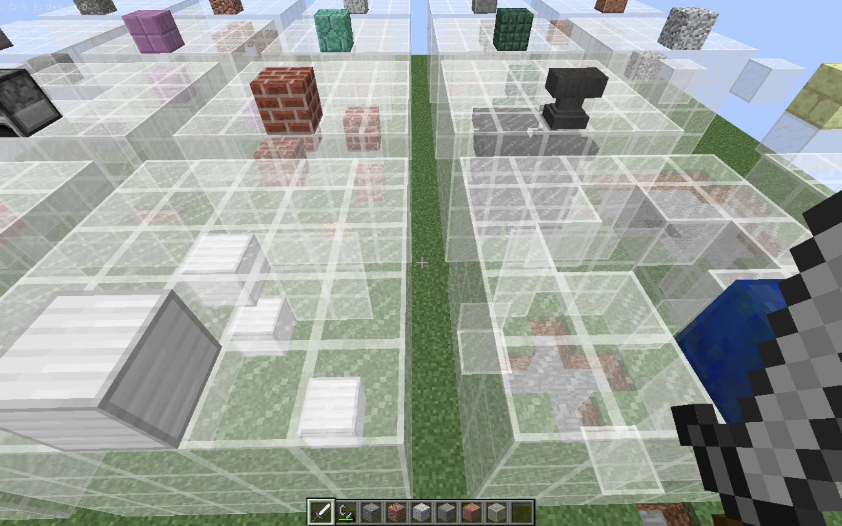 Minecraft-我的世界1.12.2方块抗爆性能测试