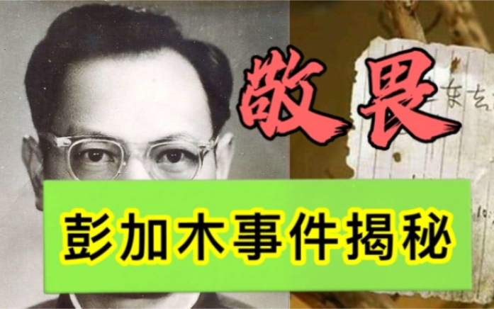 【网友点菜】彭加木失踪之谜~双鱼玉佩~叛逃美国~谋杀推定~无稽之谈~