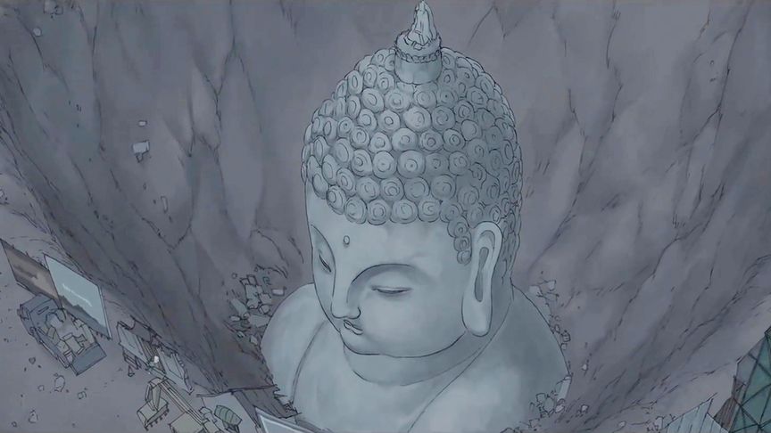 城市将佛像深埋地下,它一怒之下毁掉城市,唯独保持信仰的人得救