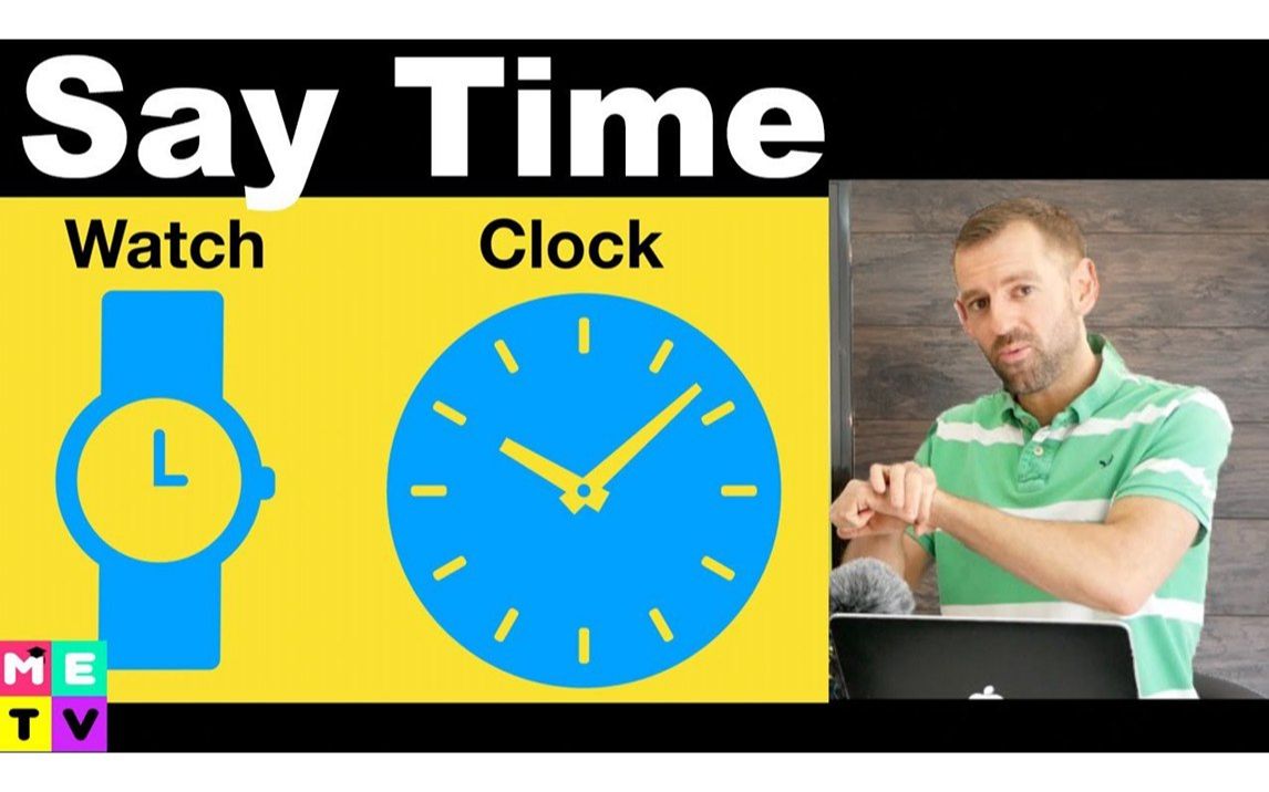 【Mad English TV】如何用英语表达各种时间点 | How to Say Time in ...