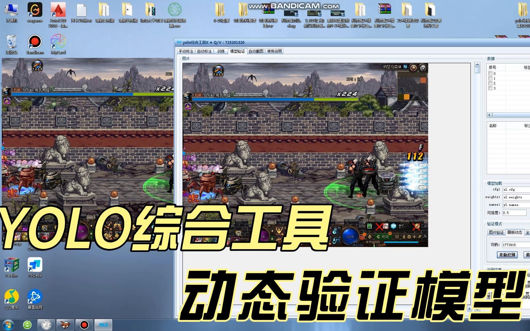 yolo综合工具动态验证模型演示教程