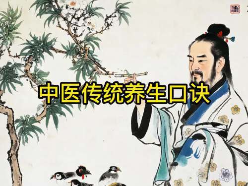 中医传统养生口诀,记住它,身体更!