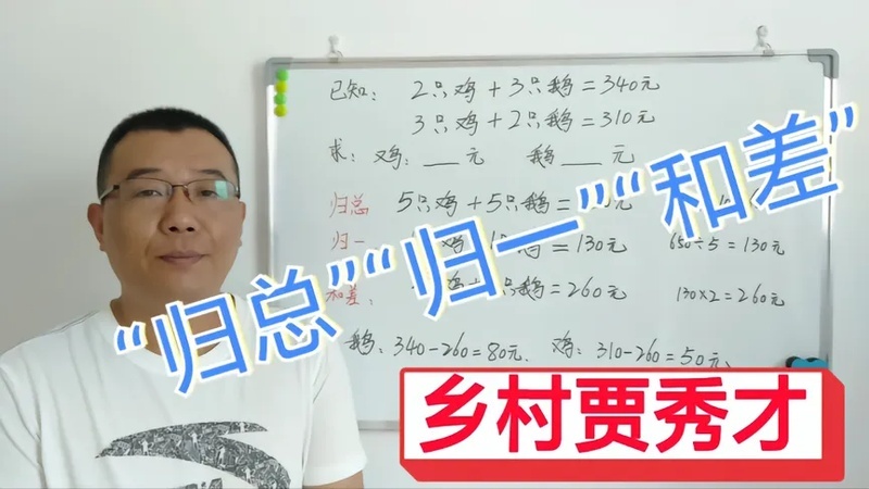 小学考点"归总""归一"灵活运用,找到解题突破口!