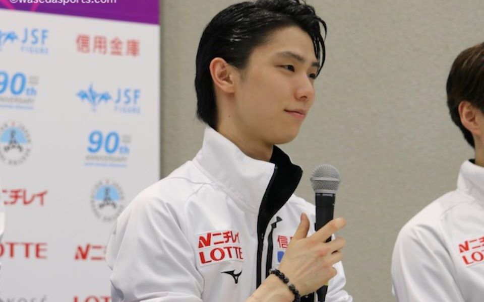 【中字】191222 4CC、WC日本代表记者会【羽生结弦】