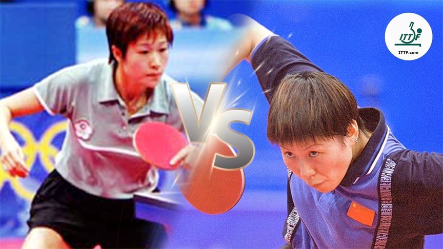 #乒乓球 #重启倒计时 | 陈静 vs 李菊(1999)