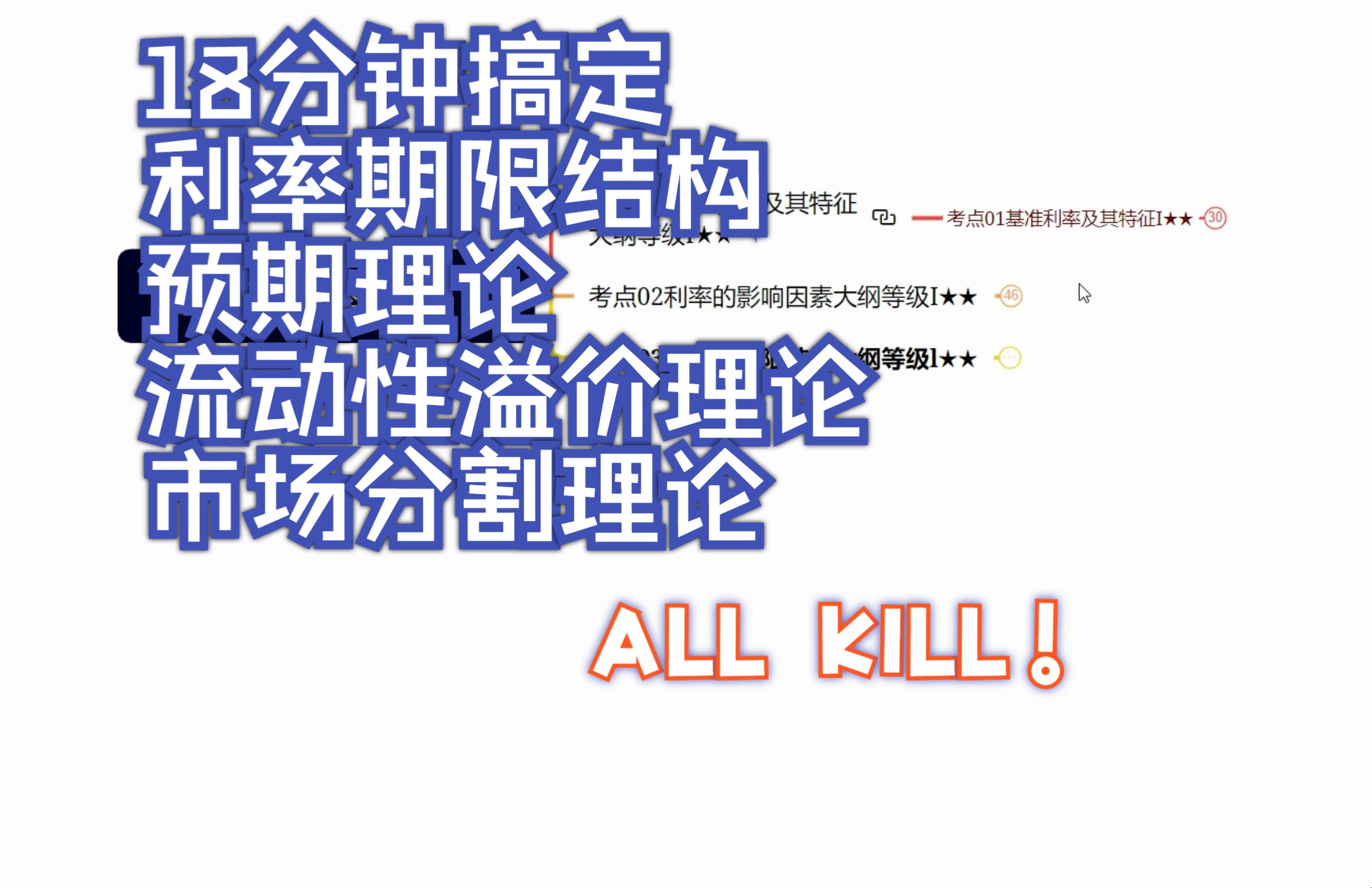3-1-3 第三章第一节 考点3利率的期限结构( 预期理论 流动性溢价理论 ...