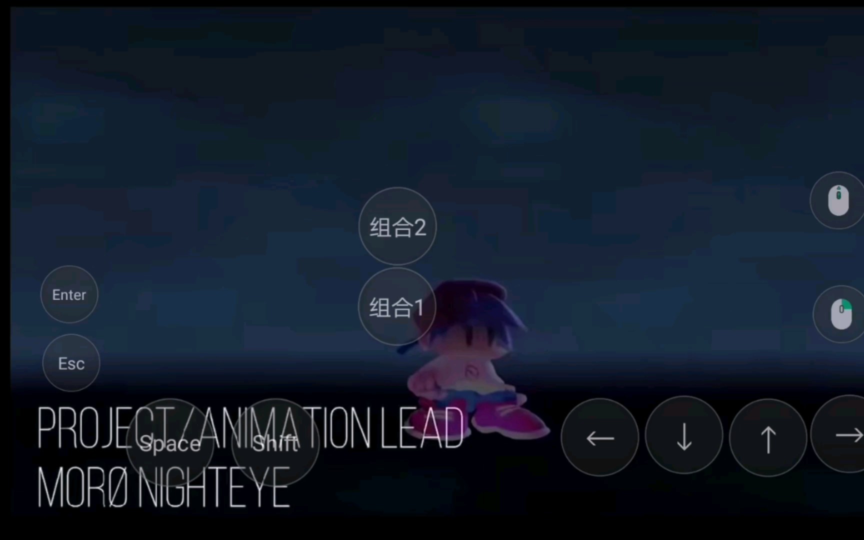 【FNF】用云电脑玩indiecrossv1.51版本cuphead1～2阶段