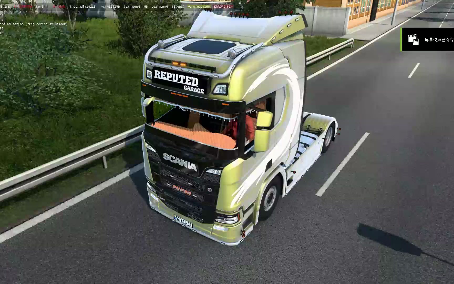 【欧卡2mod】Reputed Garage R500 Nextgen 1.43