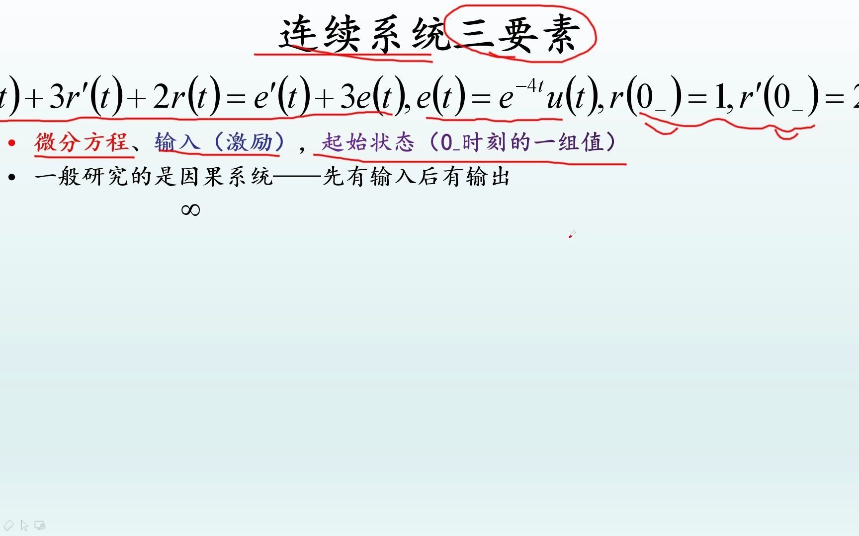 【信号谷哥】连续时间系统的时域分析