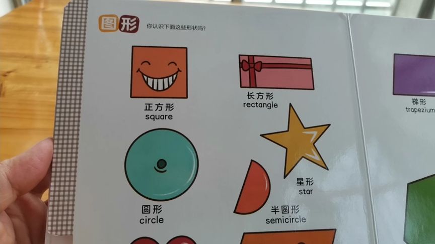三角形,正方形,平行四边形等形状用英语怎么说?一起来学习一下