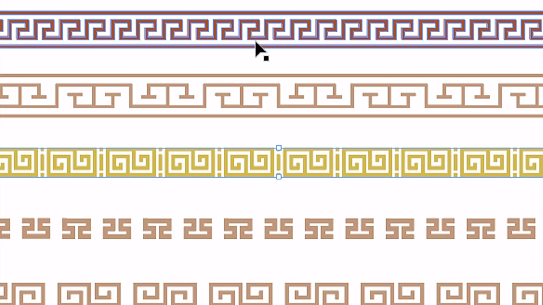 AI制作回形纹理