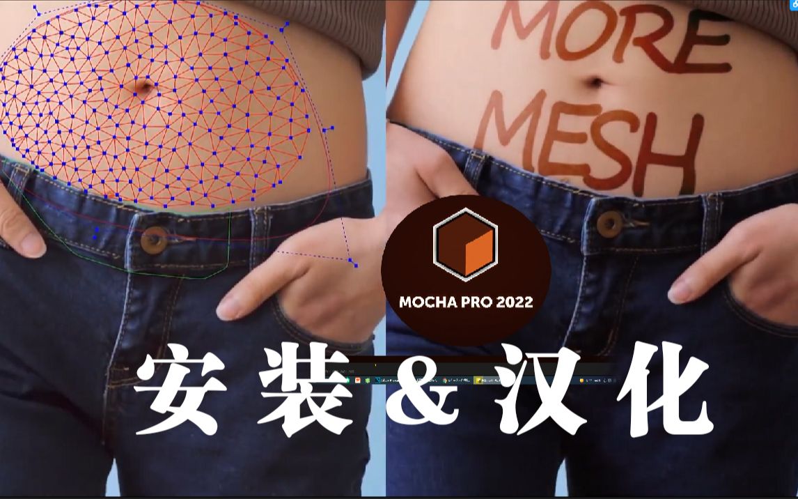 Mocha Pro 2022 新版跟踪软件插件安装、汉化教程