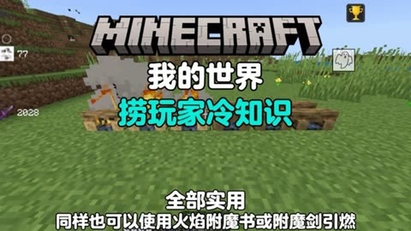 我的世界:捞玩家都不一定知道的冷知识!全部实用!