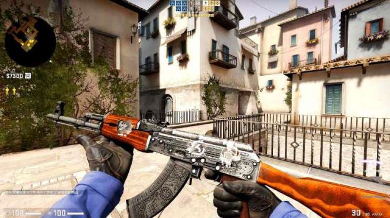 CSGO:5大及其便宜又帅的武器(中),全金贴武器才不到两块