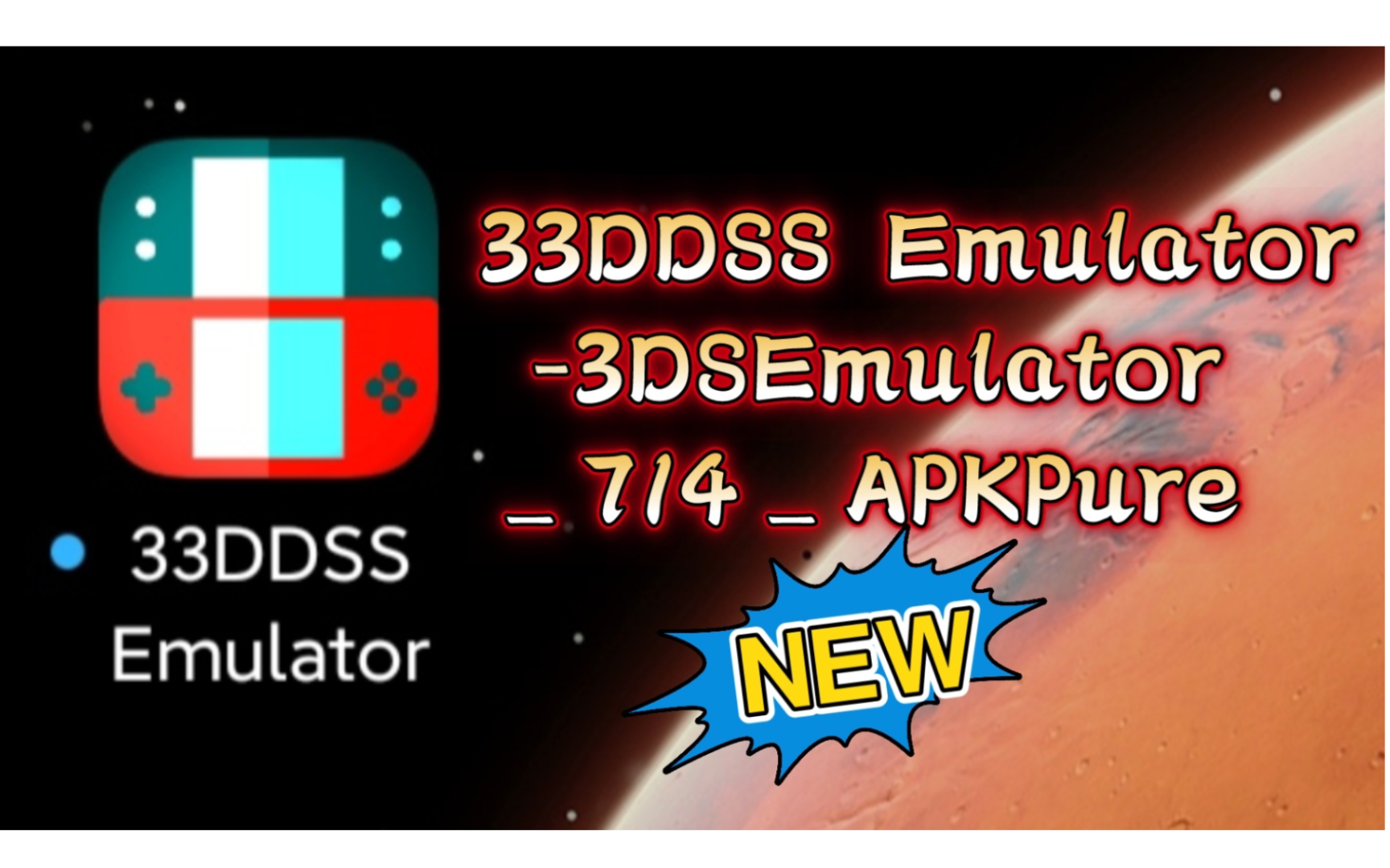 【资讯】新增3DS模拟器/33DDSS Emulator -3DSEmulator_714_APK...