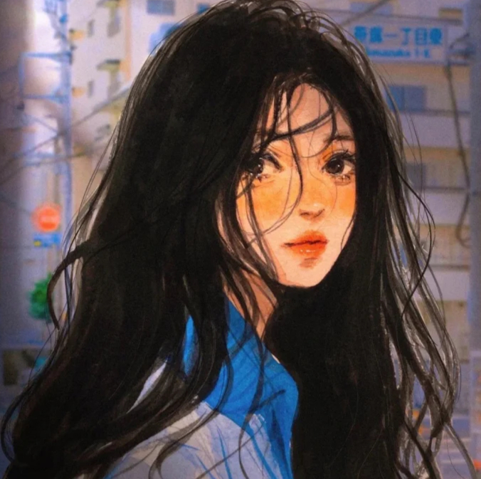 原来的蓝色 